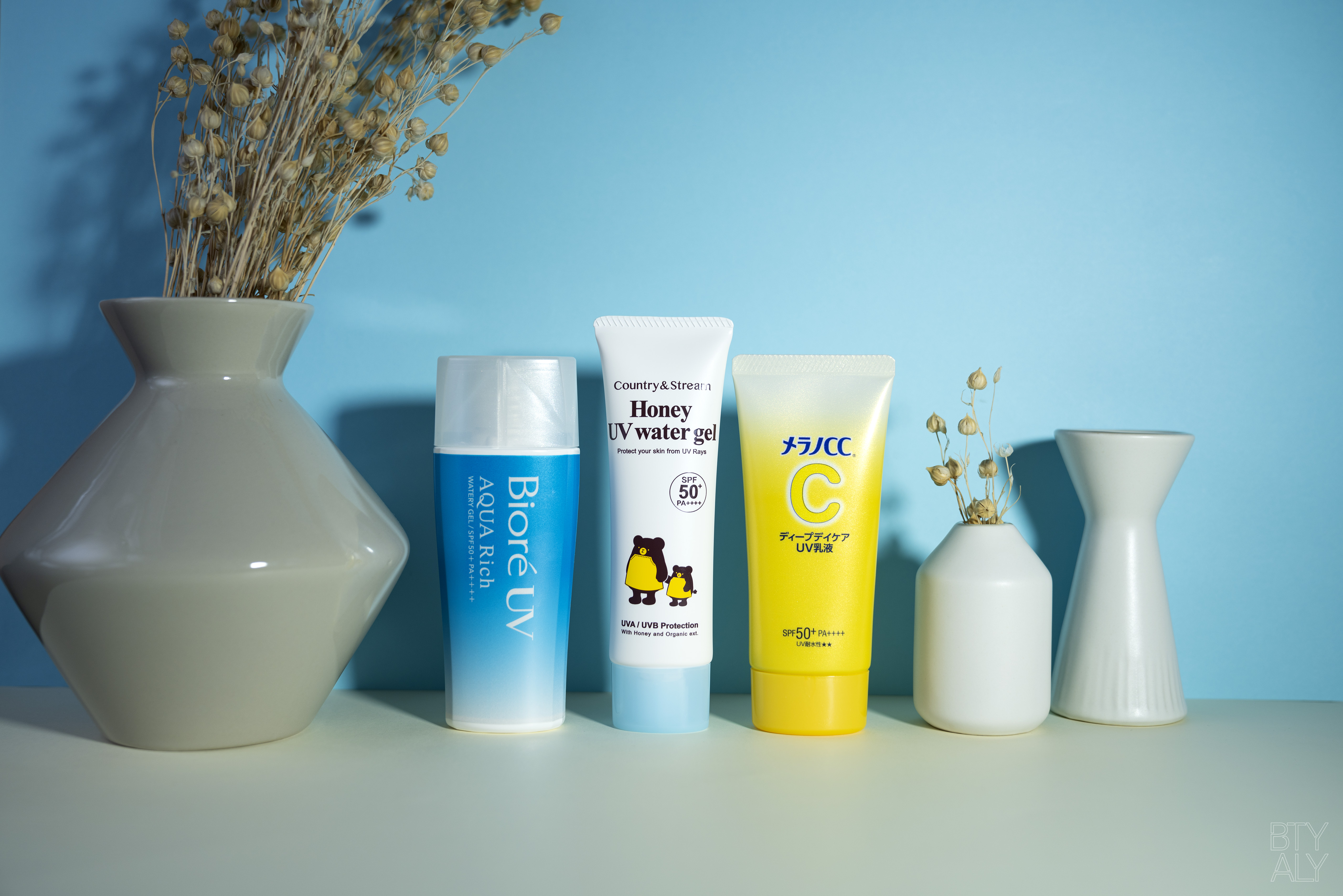 Face Sunscreen Guide 2023 Part 2 Japanese sunscreens BTY ALY